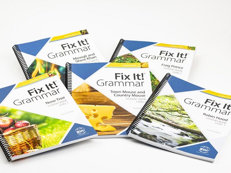 Fix It! Grammar {an IEW Review}