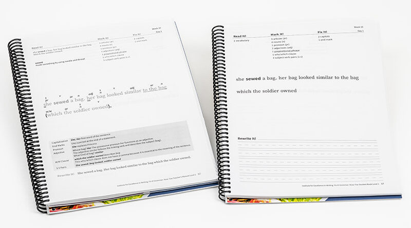 Fix It! Grammar {an IEW Review}
