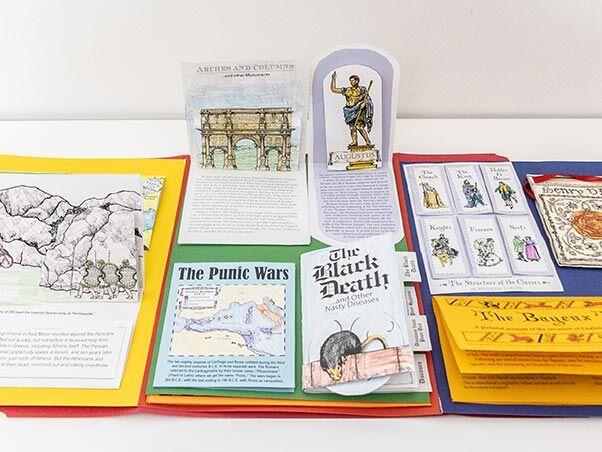 Lap Books for Memorable Learning - Honing A Healthy Home